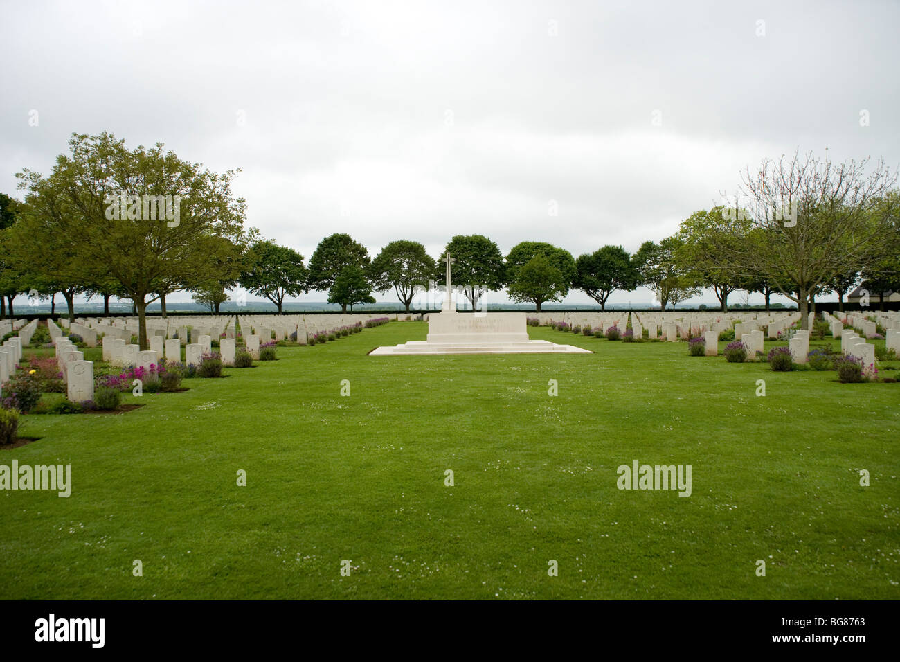 Canadian cemetery at Bretteville sur Laize by Cintheaux village near ...