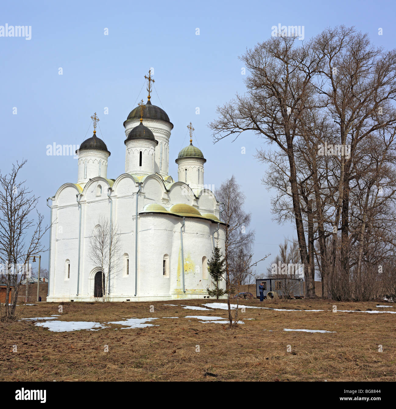 Church of St.Michael (1550s), Mikulino, Moscow region, Russia Stock ...