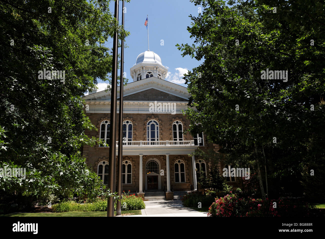 Nevada State Capitol building, Carson City, Nevada Stock Photo - Alamy