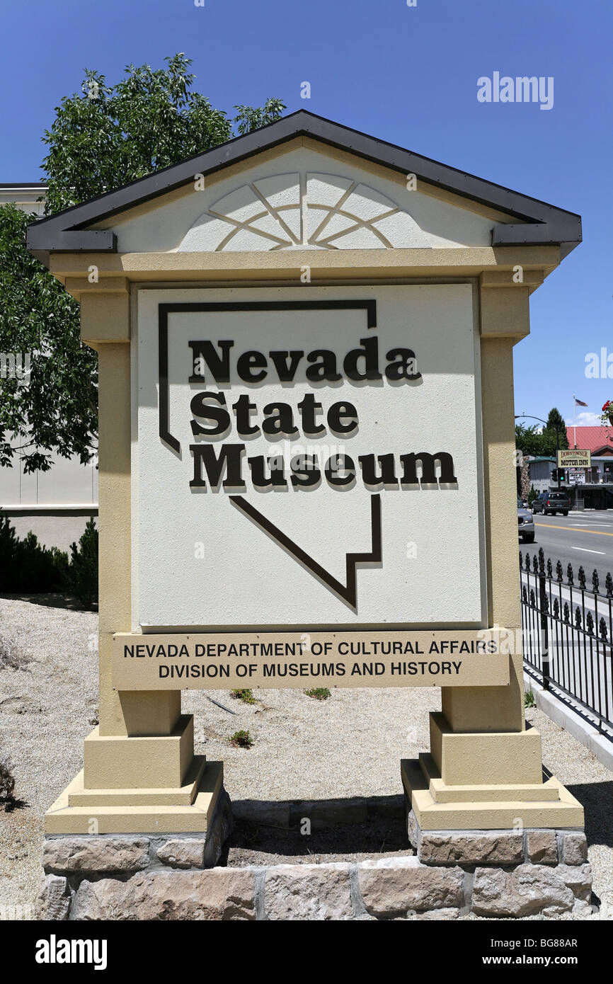 Carson city nevada history hi-res stock photography and images - Alamy