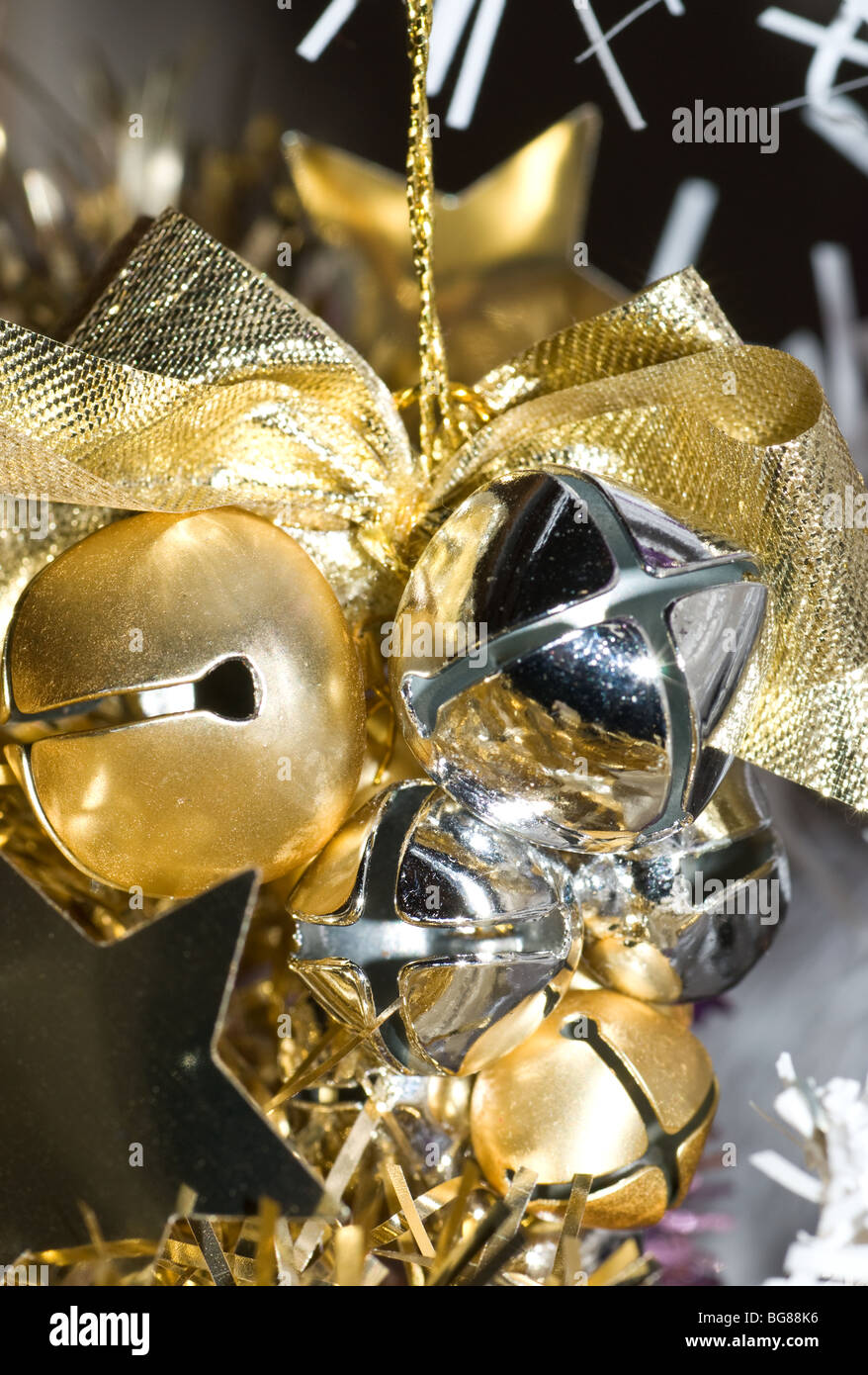 Silver sleigh bells hi-res stock photography and images - Alamy