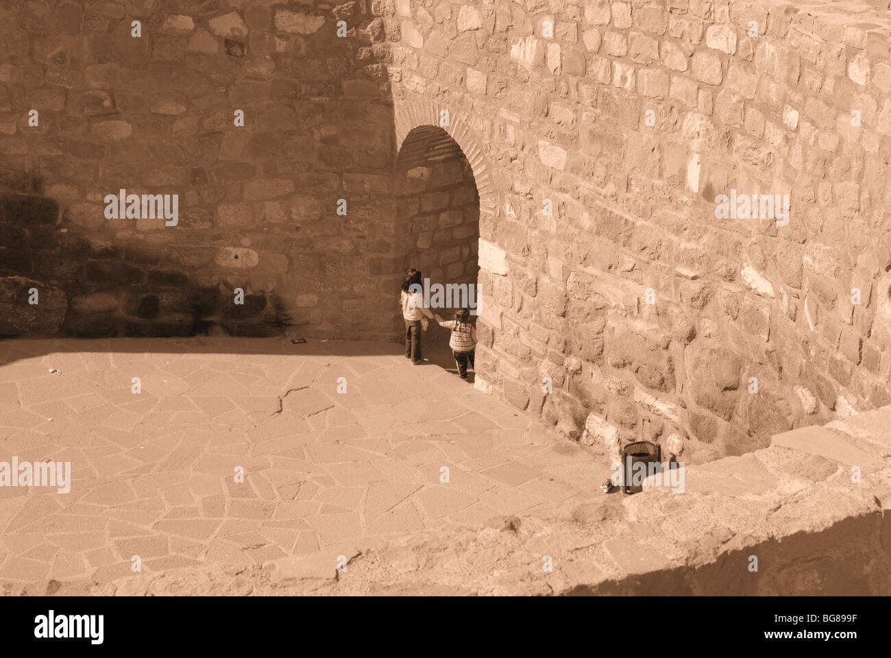 GIRLS AT ANKARA CASTLE Stock Photo - Alamy