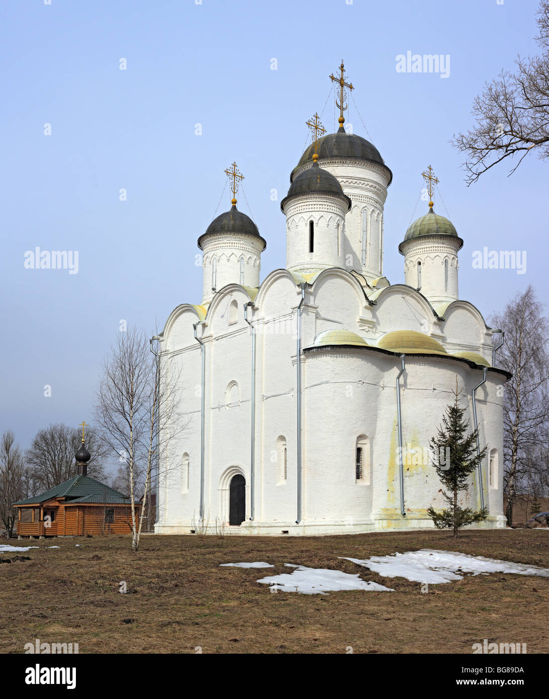 Church of St.Michael (1550s), Mikulino, Moscow region, Russia Stock ...