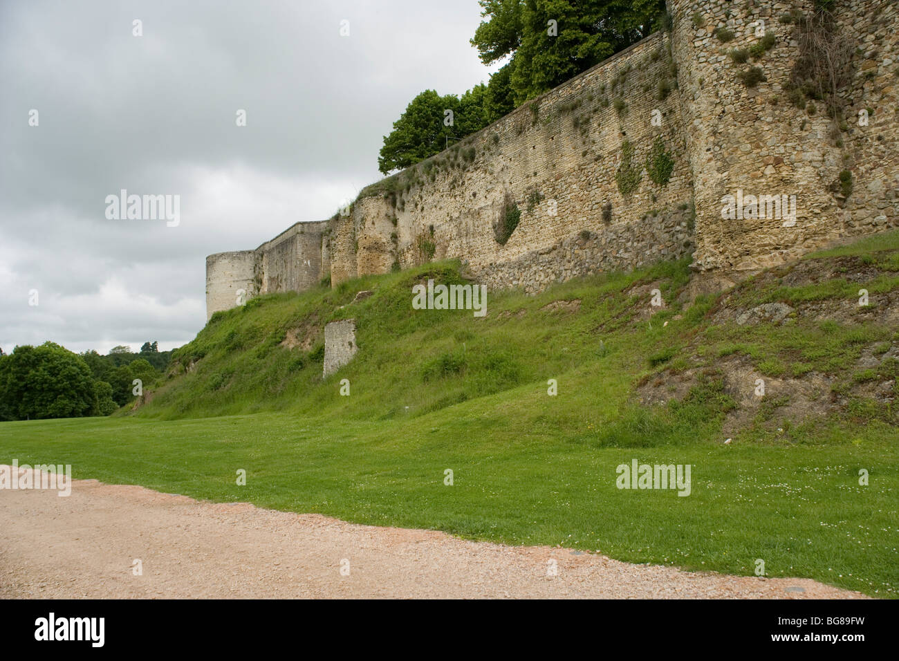 Falaise castle normandy High Resolution Stock Photography and Images ...