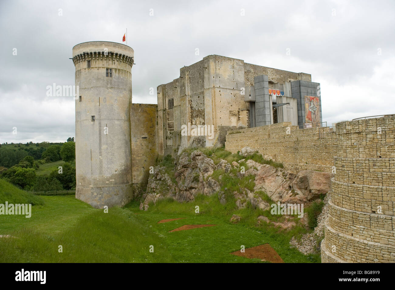 Falaise castle normandy hi-res stock photography and images - Alamy
