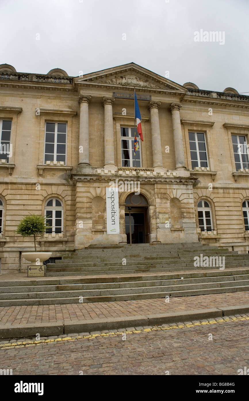 Town Hall in Falaise Normandy France Stock Photo - Alamy