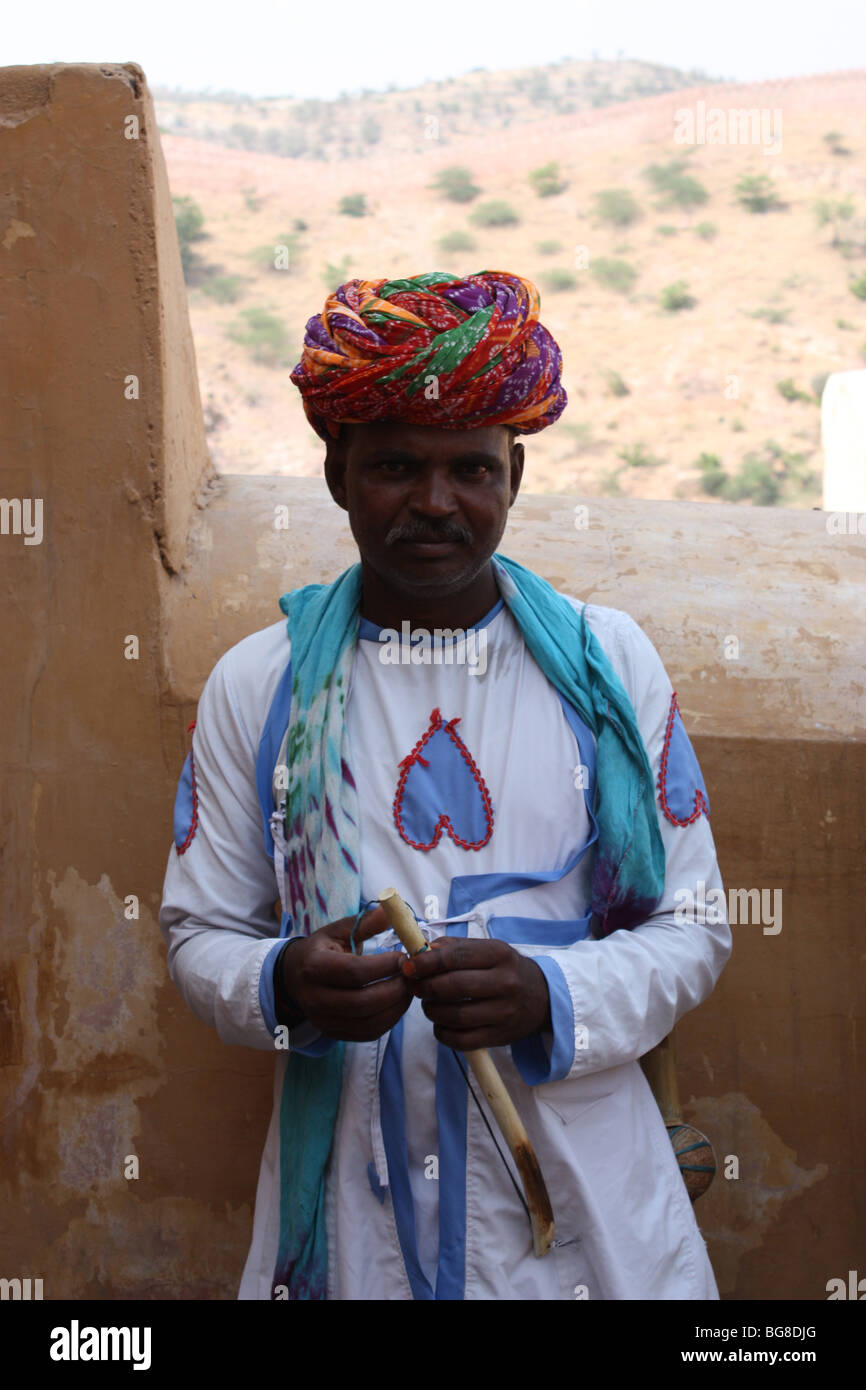 Rajasthan attire of local people. indian culture Stock Photo - Alamy