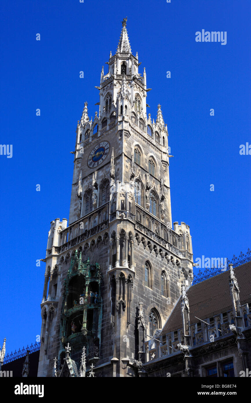 New town hall spire hi-res stock photography and images - Alamy