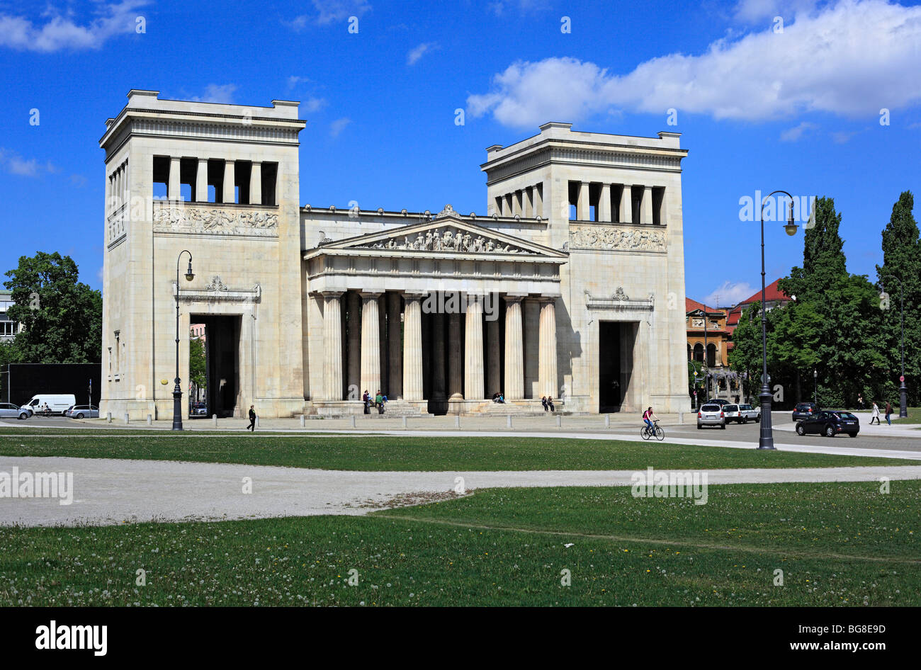 Propylaea by Leo von Klenze (1862), Munich, Bavaria, Germany Stock ...