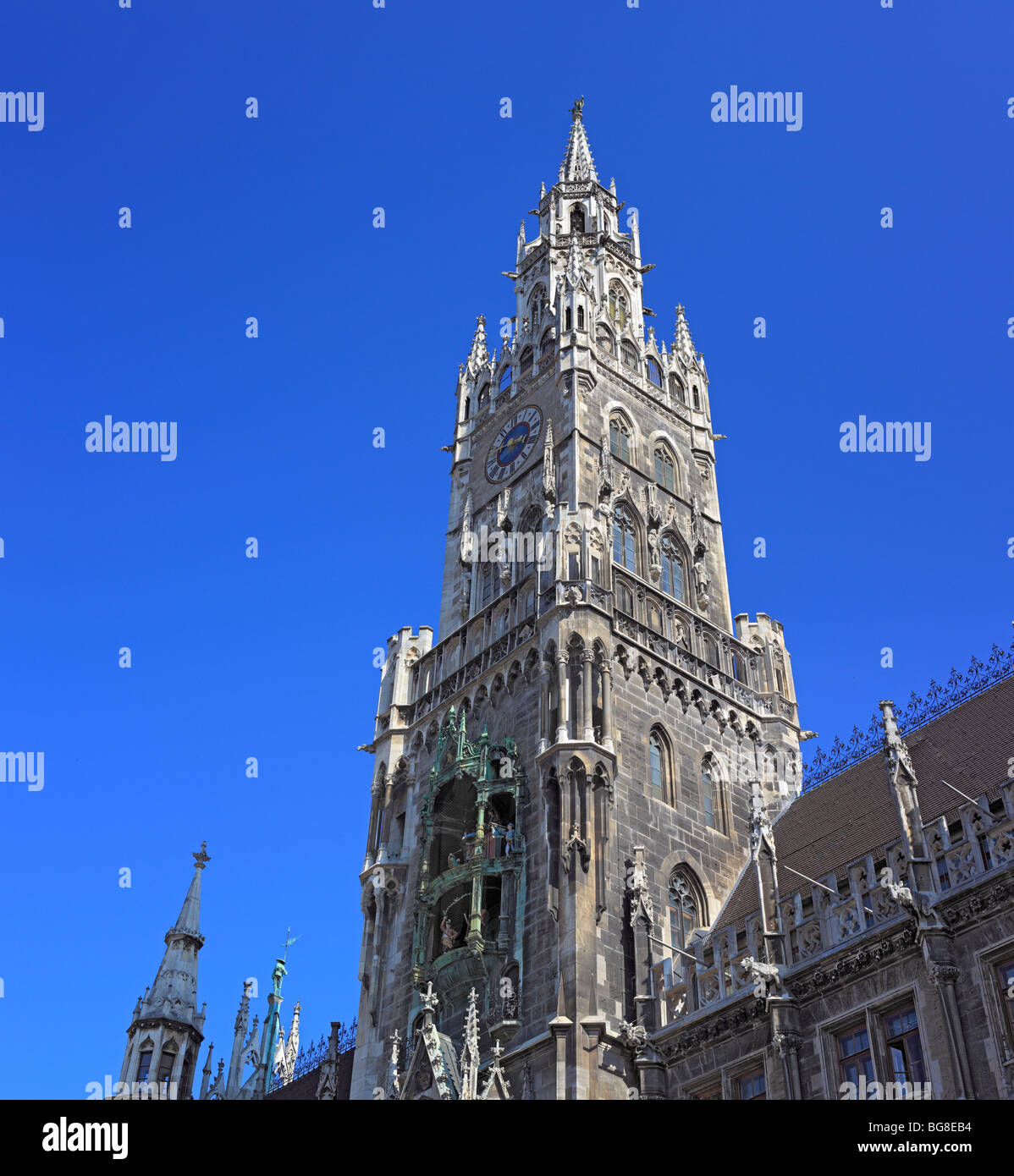 Spire new town hall hi-res stock photography and images - Alamy