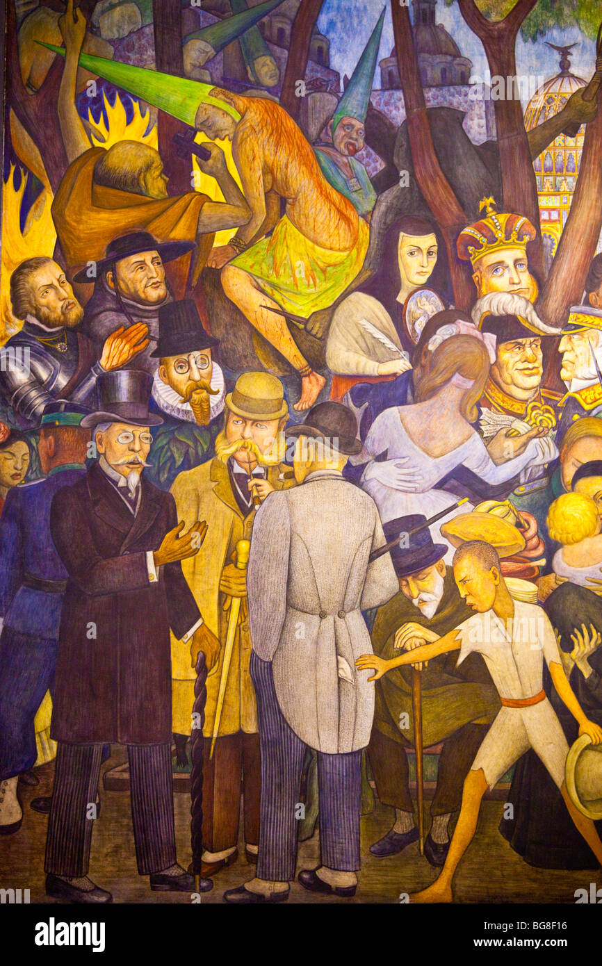 Diego Rivera Dream Of A Sunday