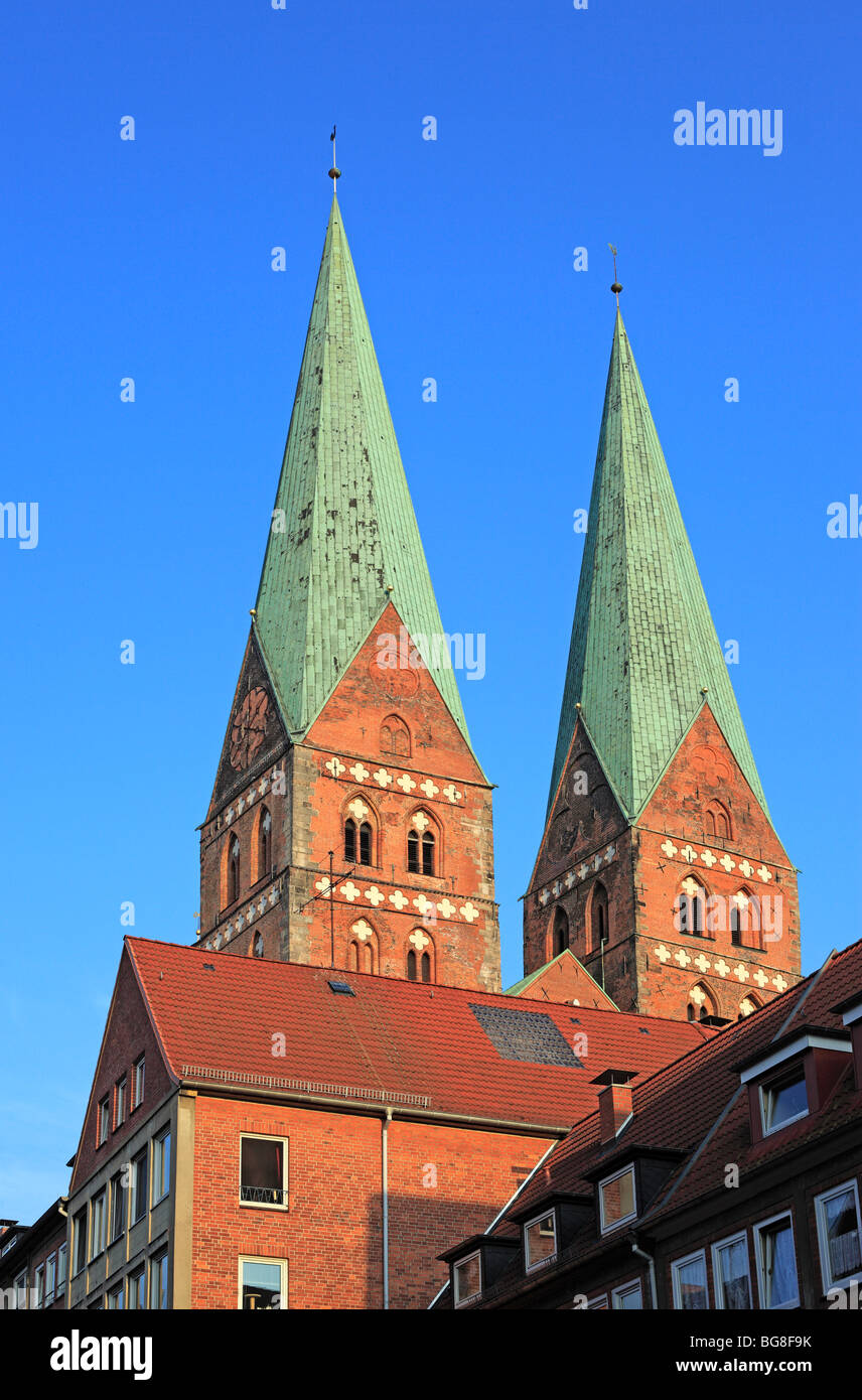 Marienkirche (St. Mary's church), Lubeck, Schleswig Holstein, Germany ...
