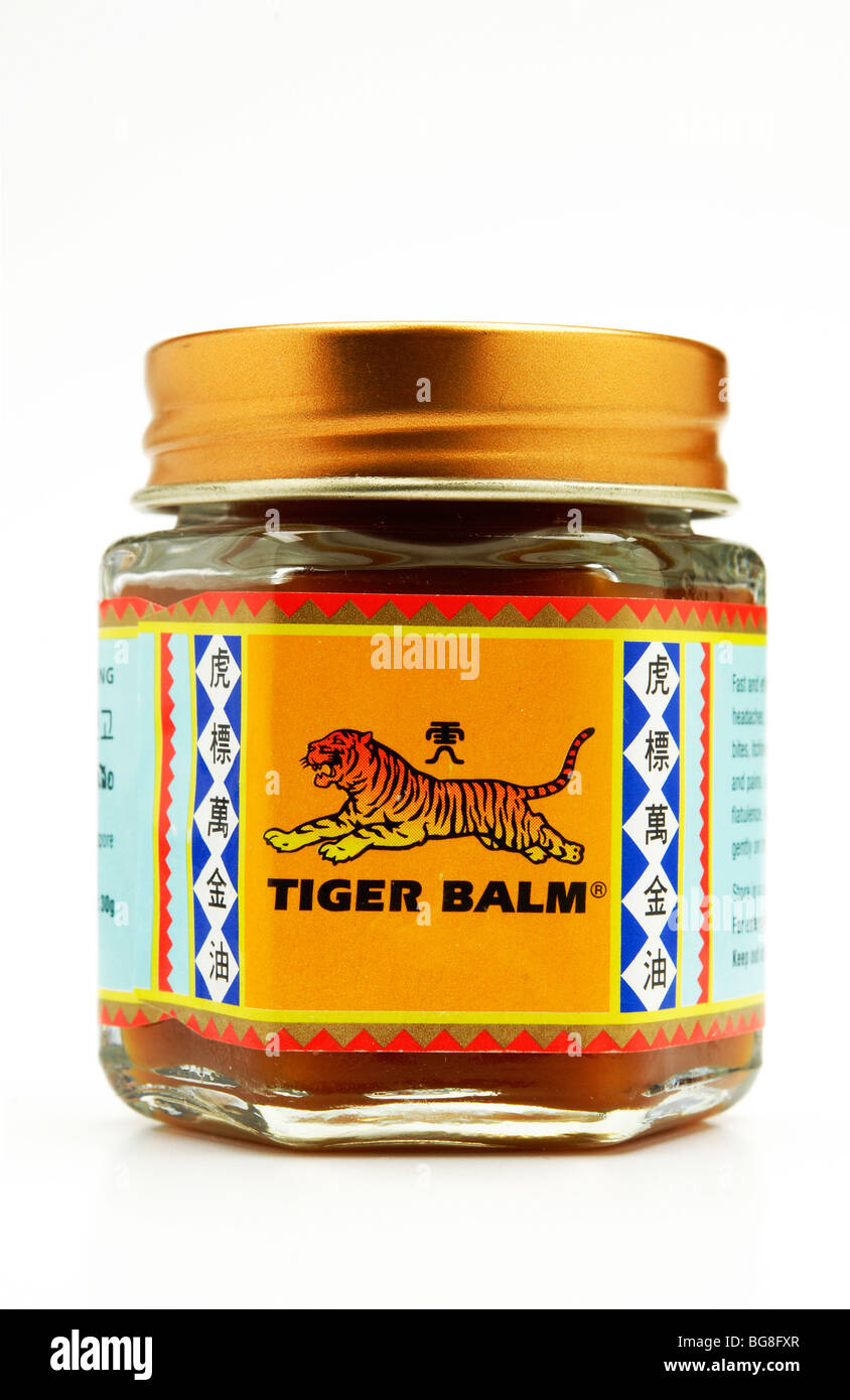 Tiger balm hi-res stock photography and images - Alamy