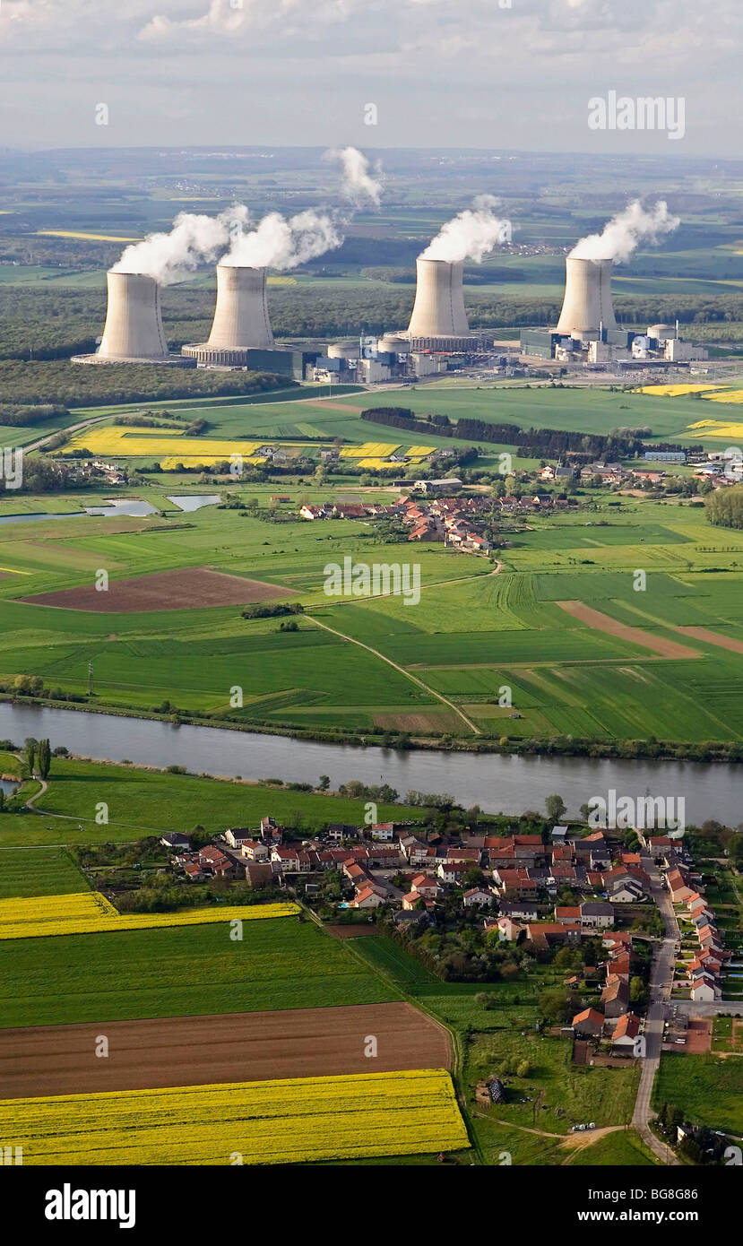 Moselle (57) : aerial view Stock Photo - Alamy
