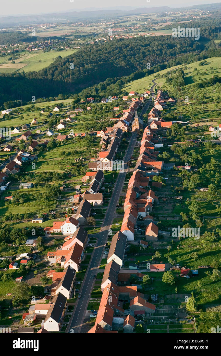 Moselle (57) : aerial view Stock Photo - Alamy