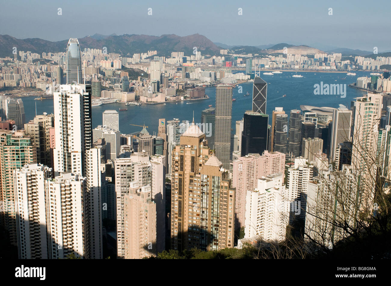 China, Hong kong : the bay Stock Photo - Alamy