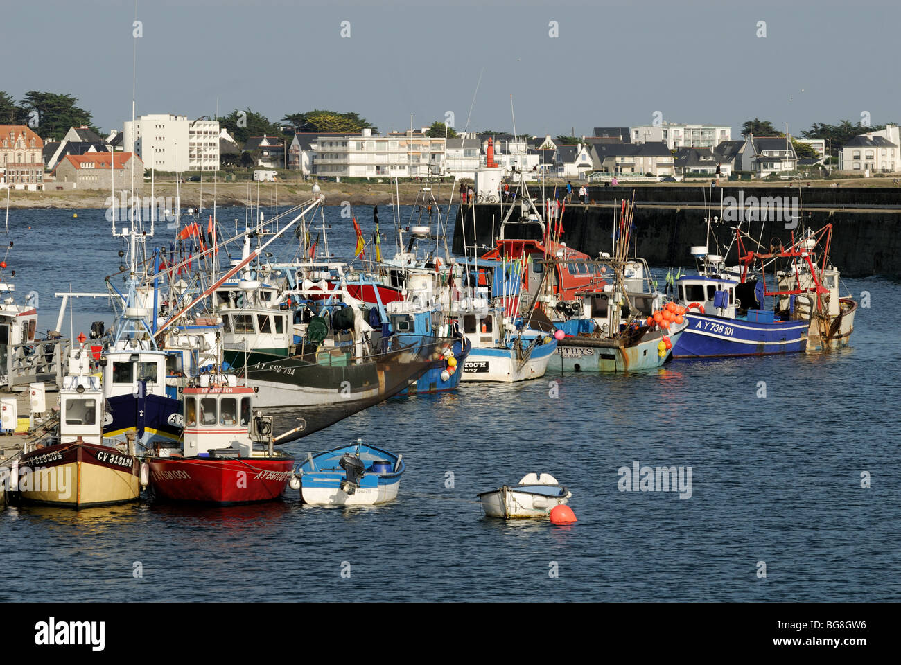 Peninsula of Quiberon (56) : Port Maria Stock Photo - Alamy