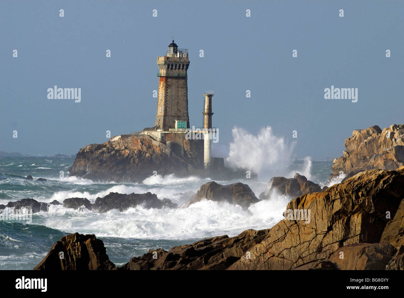 Vieille lighthouse (29 Stock Photo - Alamy