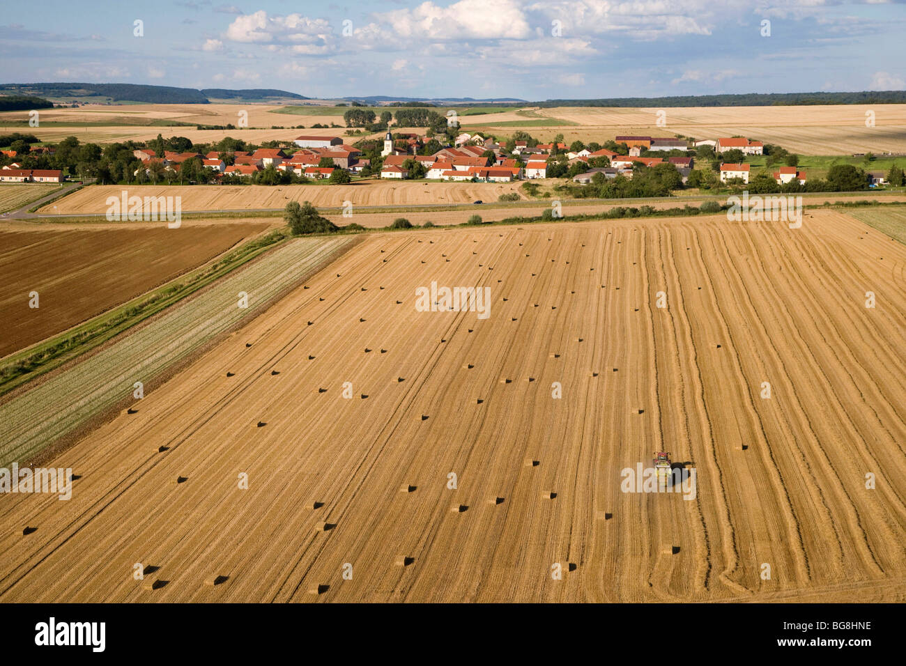 Moselle (57) : aerial view Stock Photo - Alamy