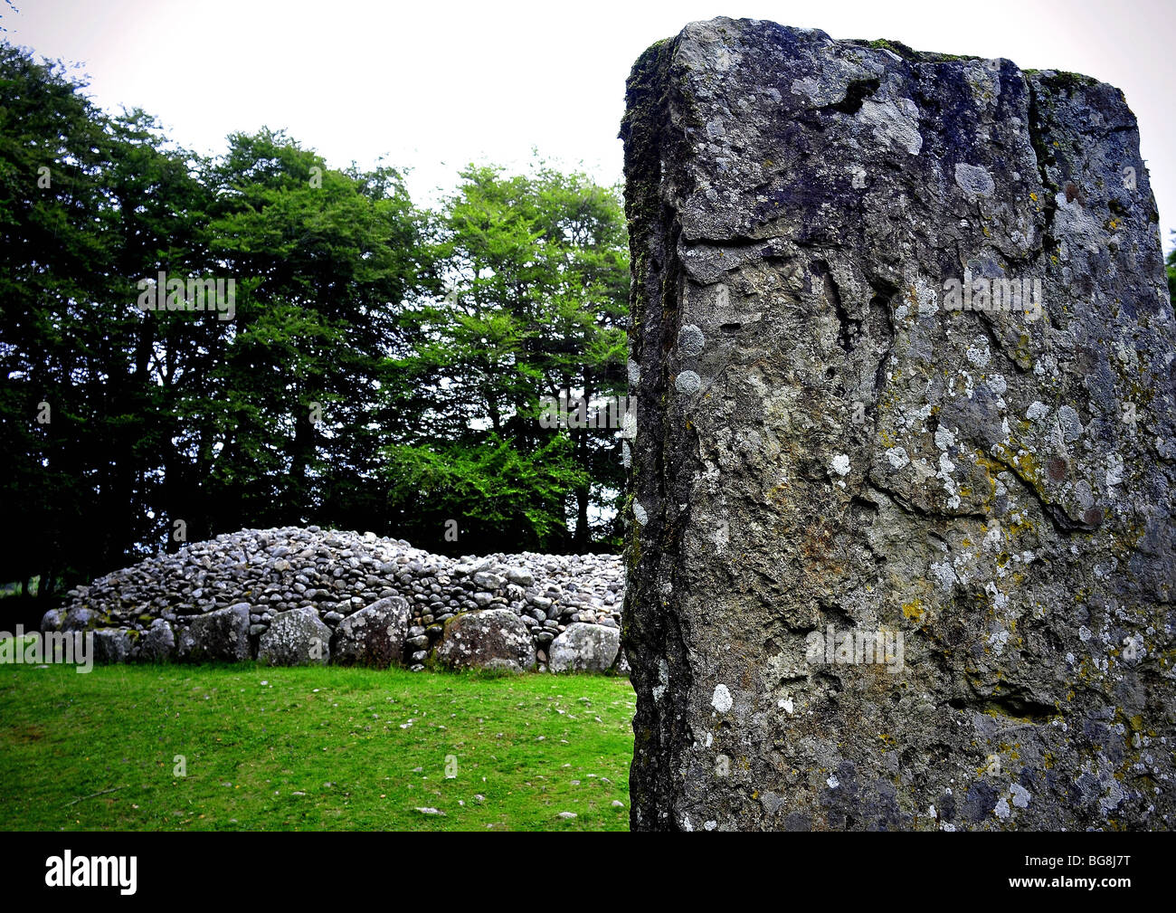 Scotland : Clava Cairns Stock Photo - Alamy