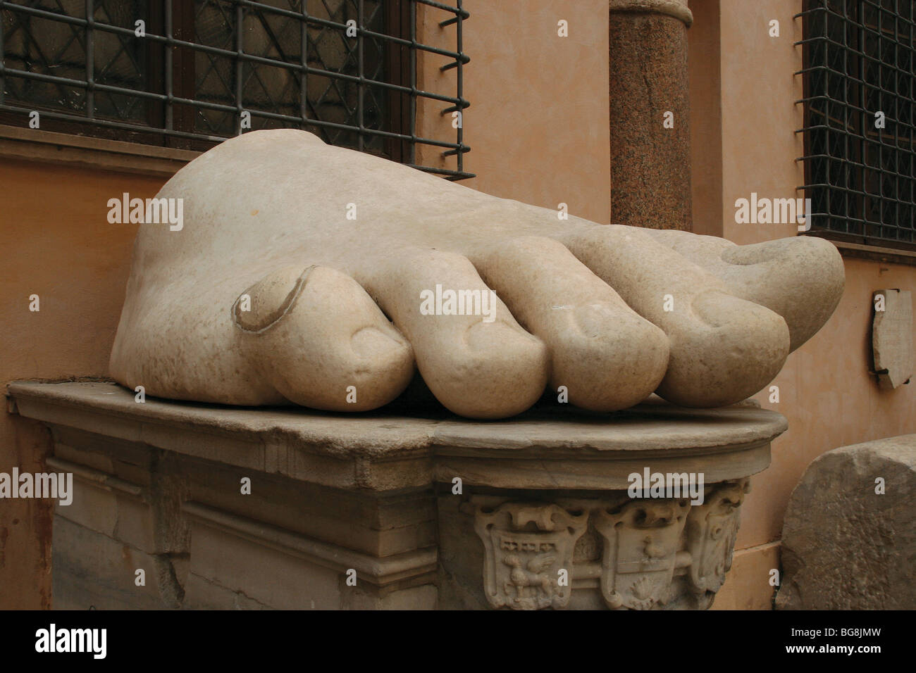 Constantine I, The Great (272-337). Roman Emperor. Foot of Constantine ...