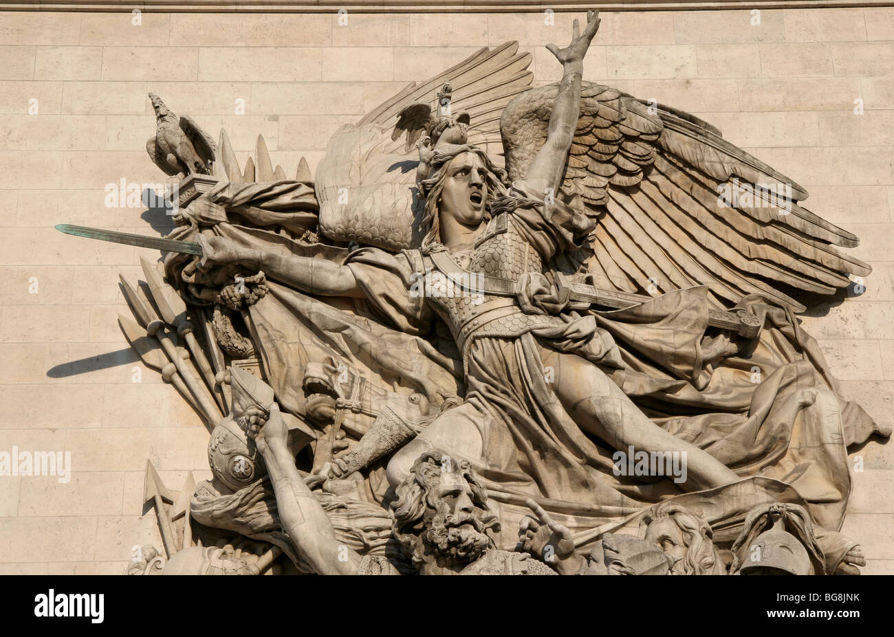 Triumphal Arch. Departure of the Volunteers in 1792 or The Marseillaise ...