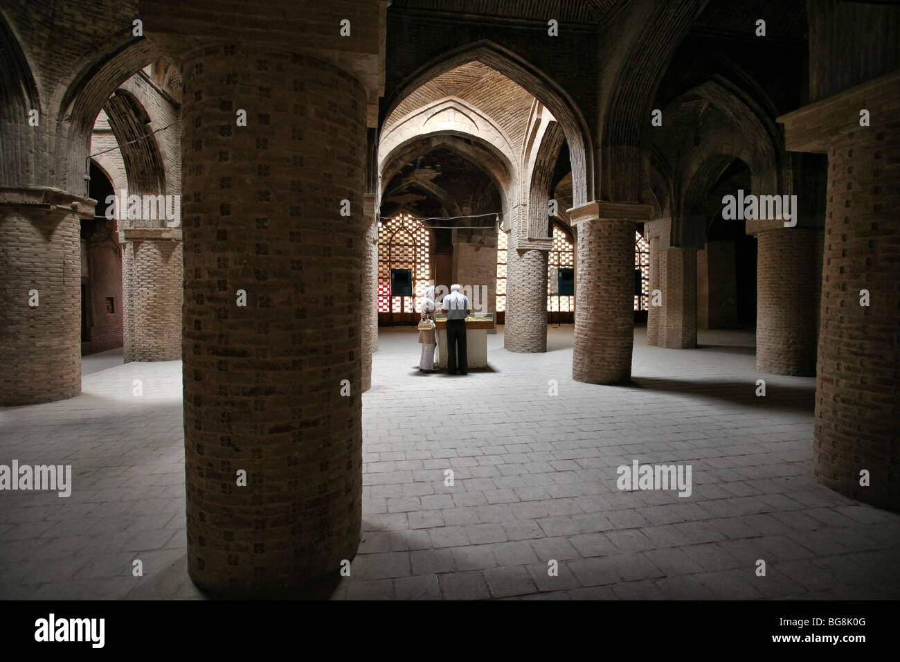 Isfahan (or Esfahan, in Iran) : Friday Mosque Stock Photo - Alamy