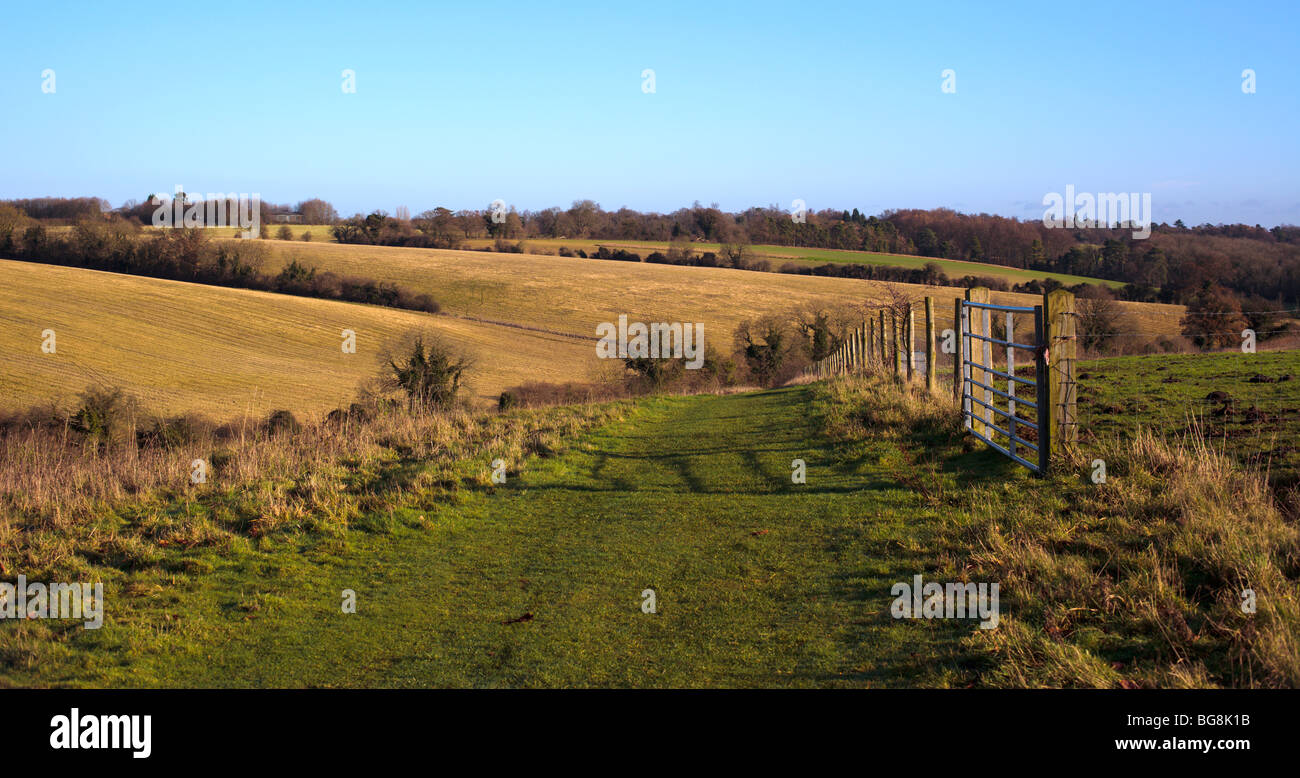 Chiltern footpath hi-res stock photography and images - Alamy