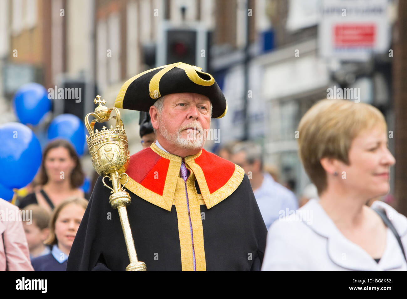 The Macebearer during the Inauguration of the 10th Bishop of St Albans ...