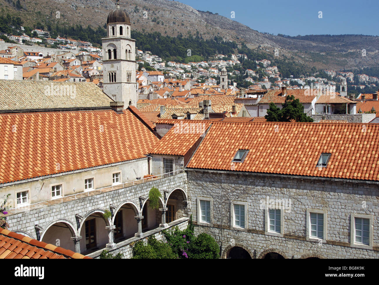 CROATIA. DUBROVNIK. Franciscan Monastery Stock Photo - Alamy