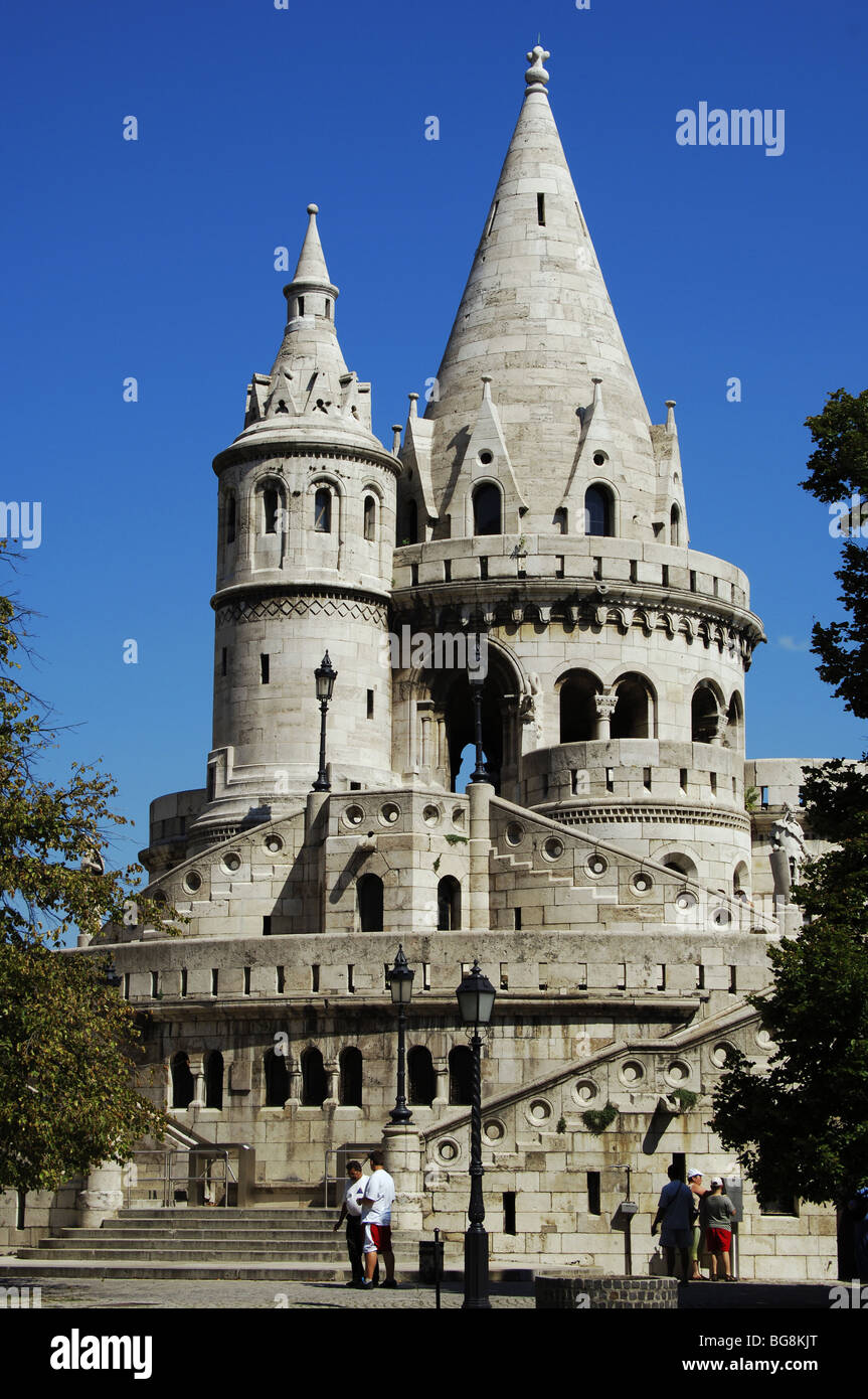 HUNGARY. BUDAPEST. View of Fisherman's Bastion Stock Photo - Alamy