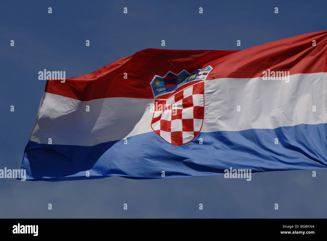 Croatian flag hi-res stock photography and images - Alamy