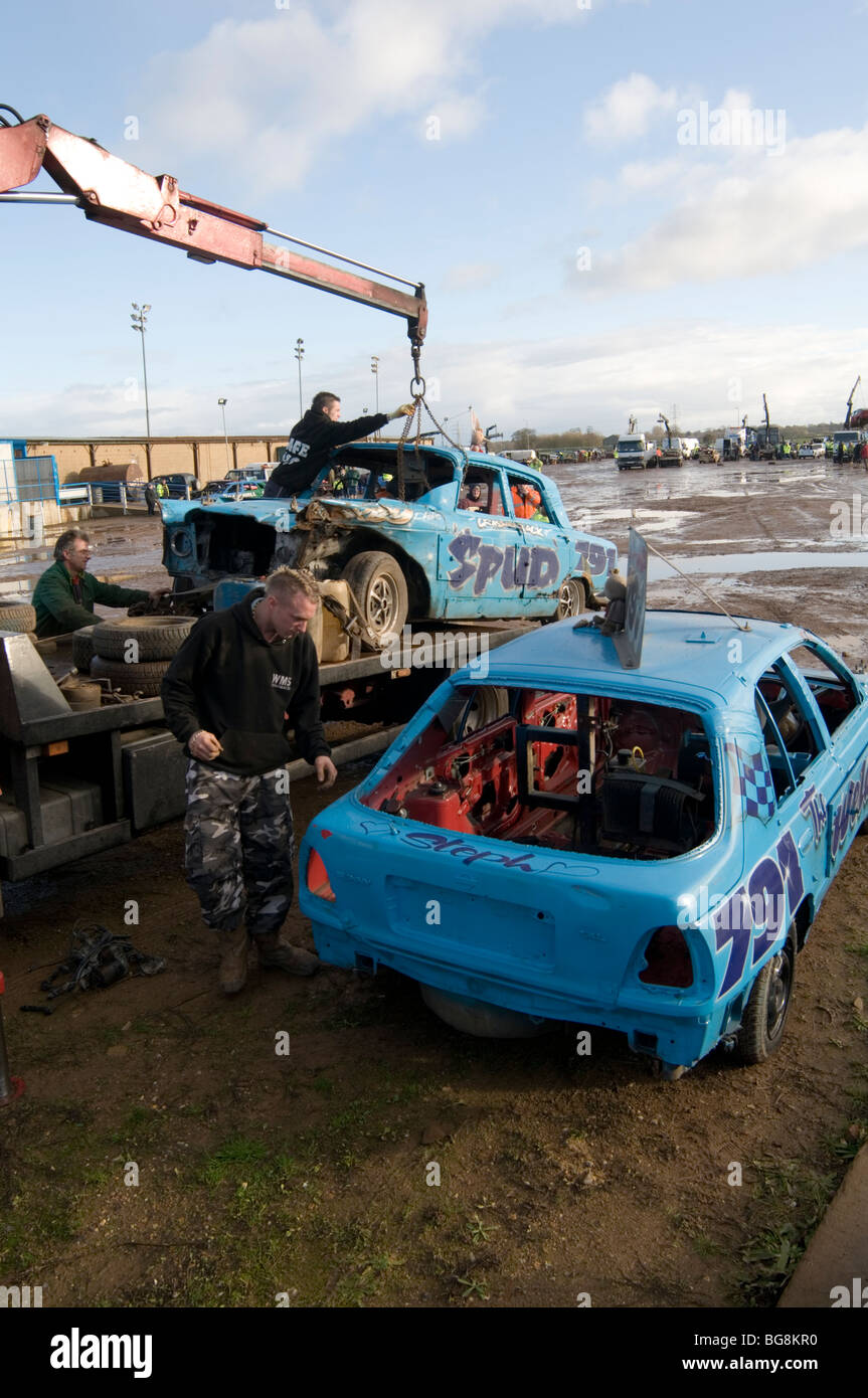 Banger racing bangers races race hi-res stock photography and images ...