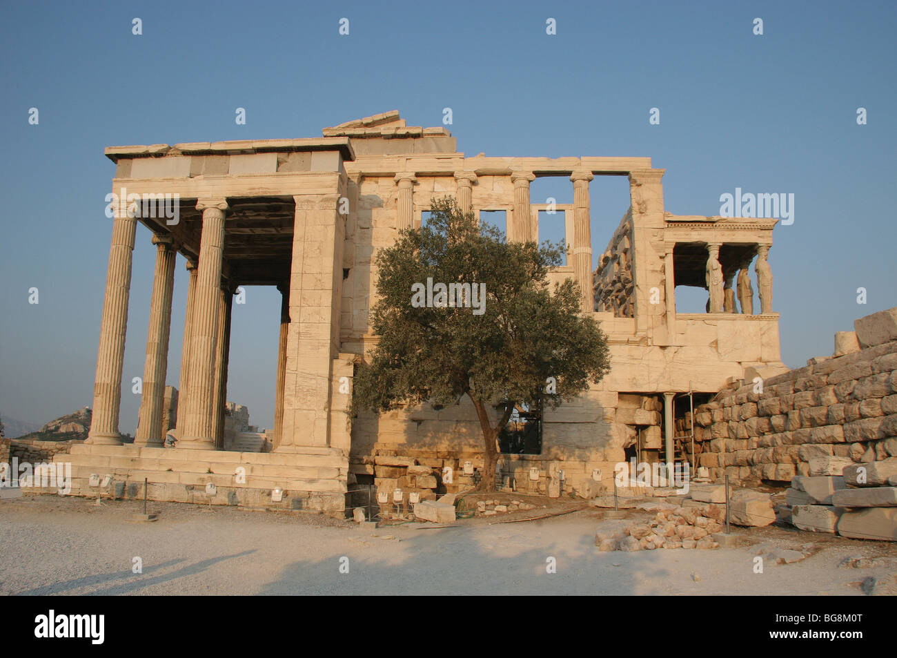Greek Art. Erechtheion. Temple ionic. Was built between 421 - 407 BC ...