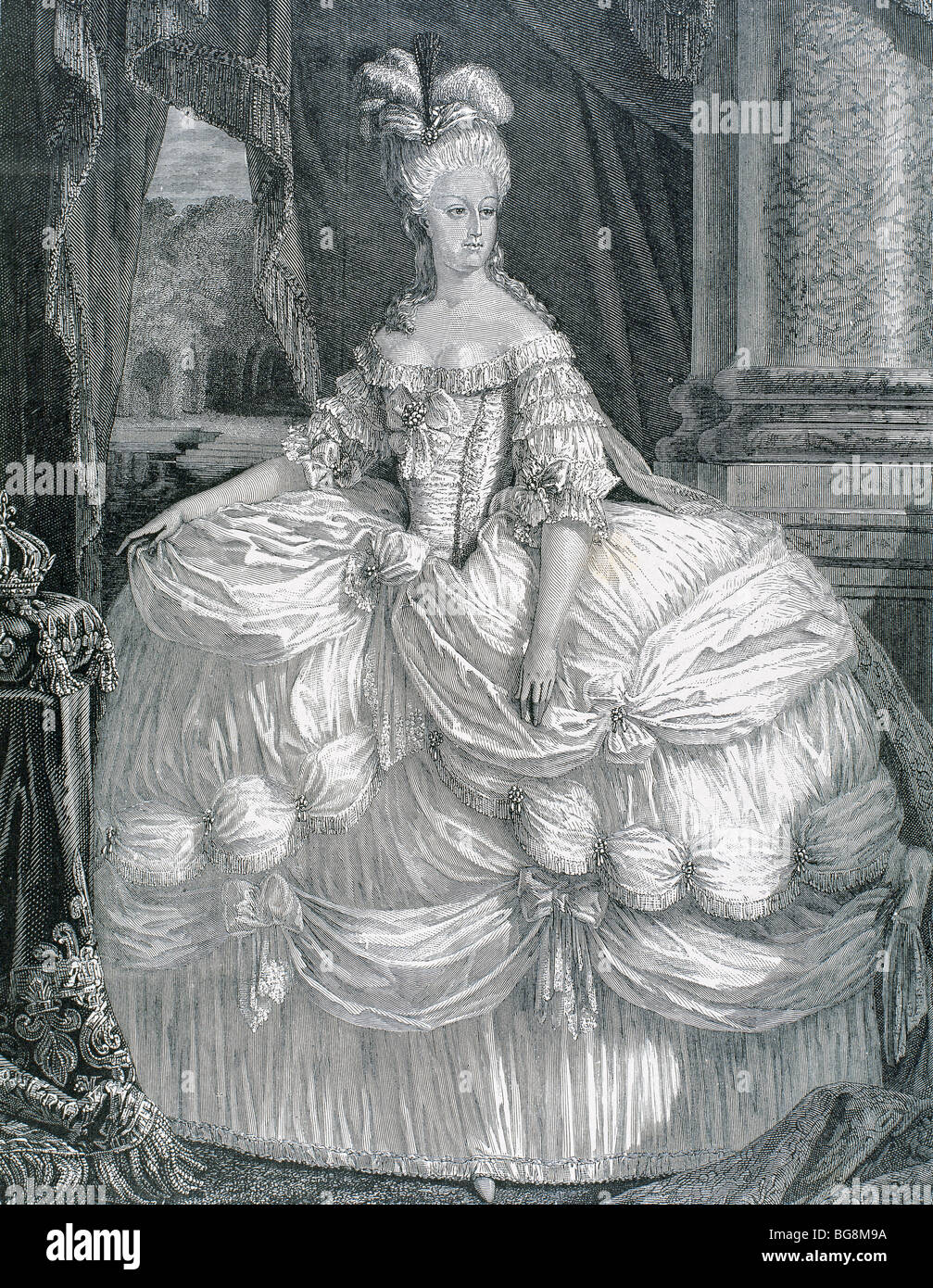 MARIE ANTOINETTE. (Vienna 1755-Paris, 1793). Wife of Louis XVI and ...