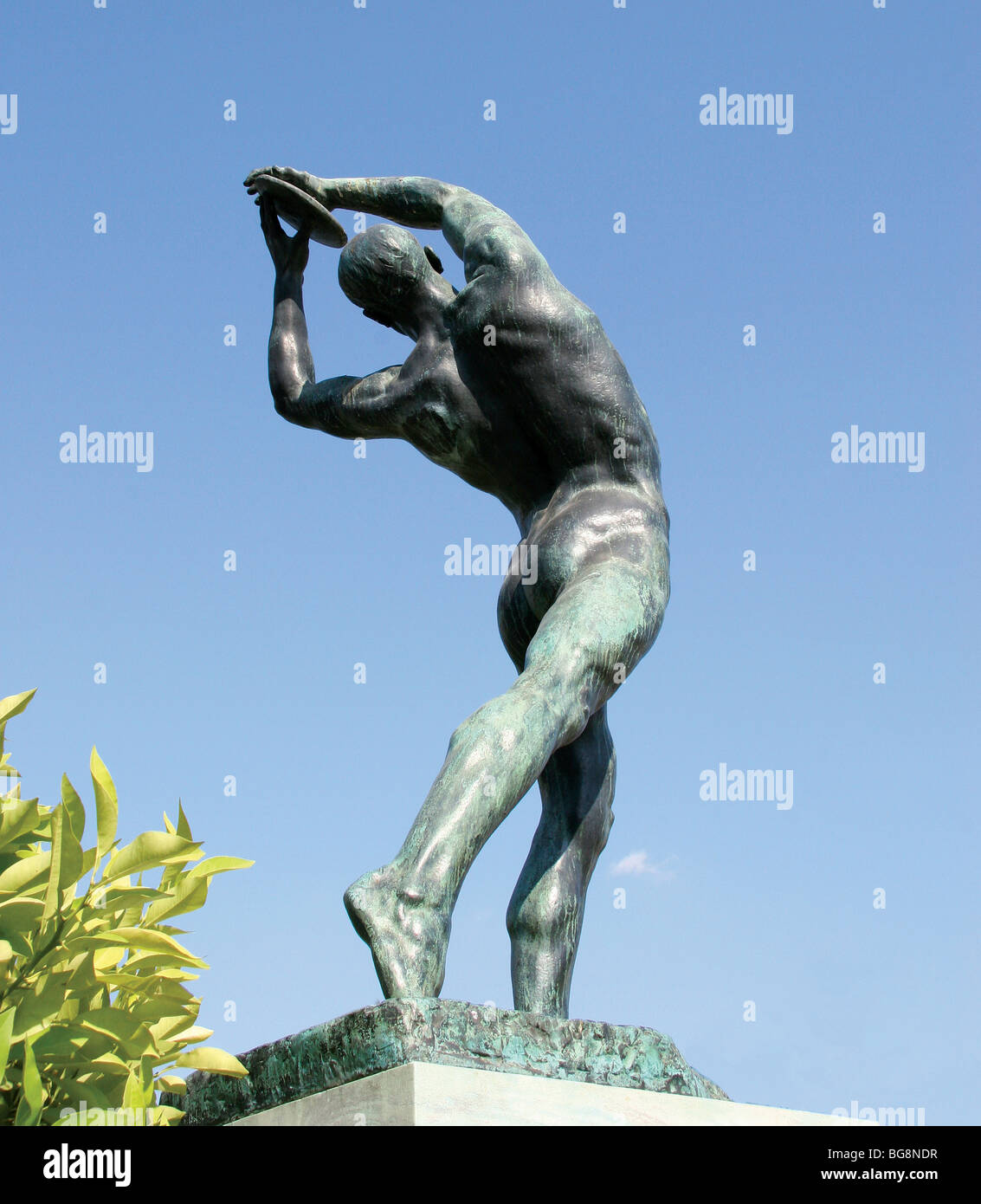 Statue In Athens Olympic Stock Photos & Statue In Athens Olympic Stock ...
