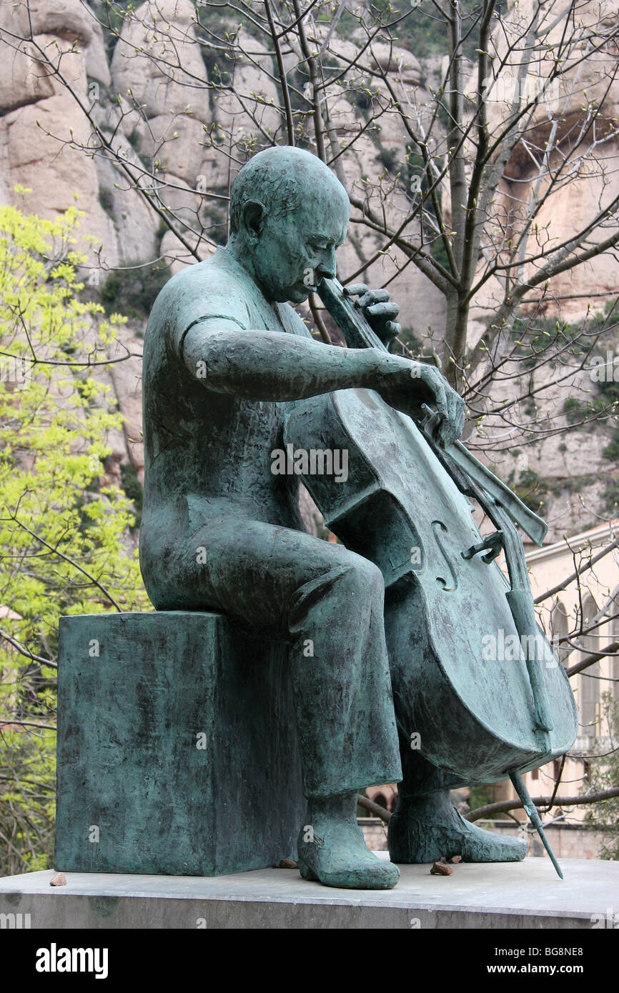 Pablo (Pau) Casals (1876-1973). Cellist, composer and conductor Stock ...