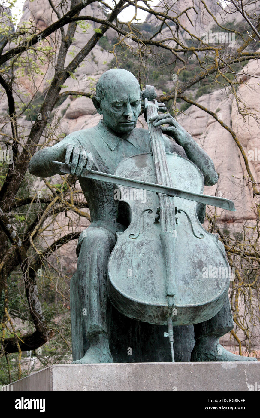 Pablo (Pau) Casals (1876-1973). Cellist, composer and conductor Stock ...