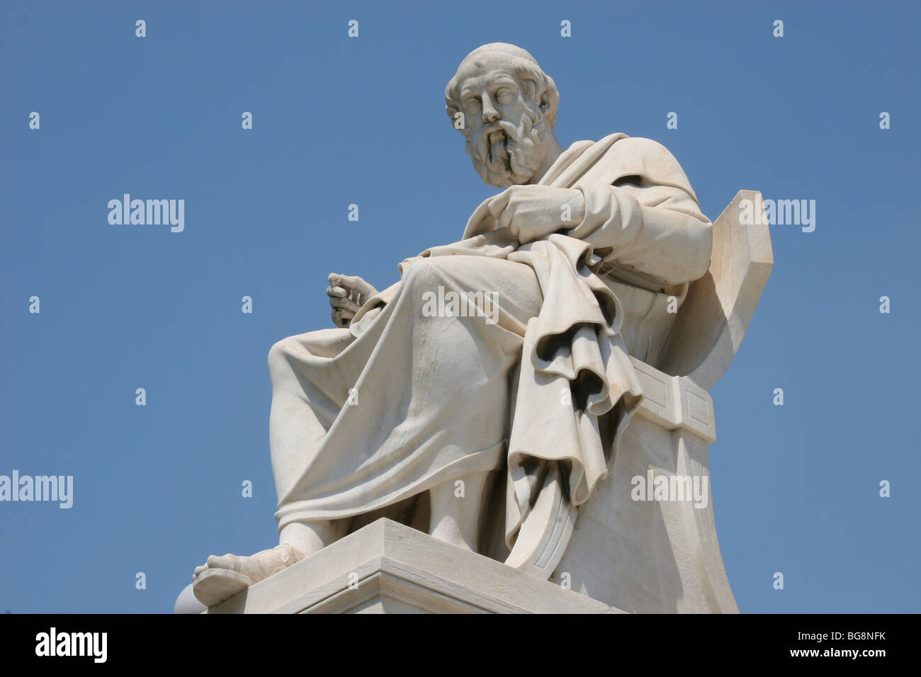 Ancient greek philosopher statue hi-res stock photography and images ...