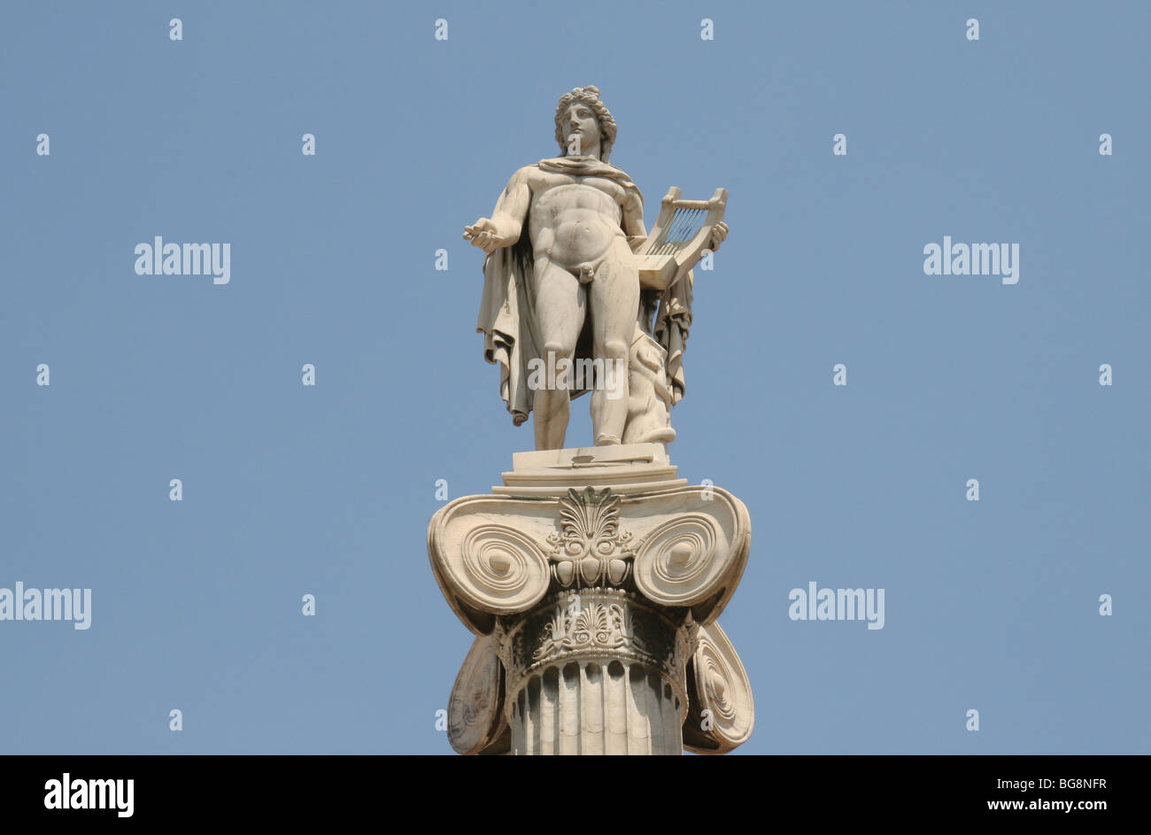 Statue apollo with lyre hi-res stock photography and images - Alamy