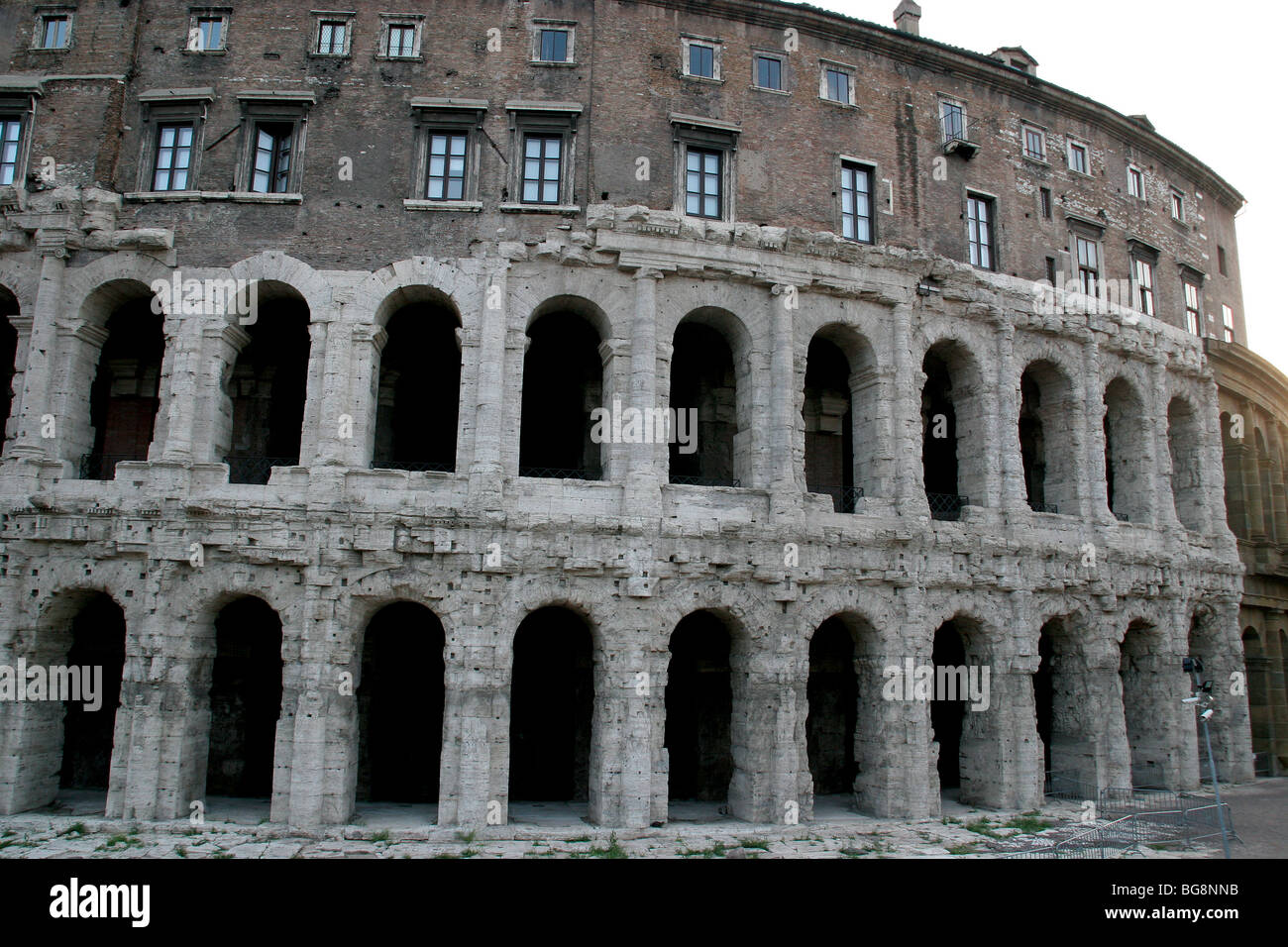Theater of Marcellus (Theatrum Marcelli). Rome Stock Photo - Alamy