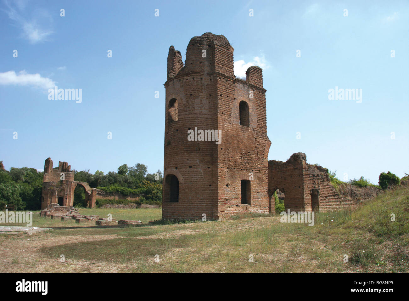 Circus of Maxentius (Circo di Massenzio). Rome Stock Photo - Alamy