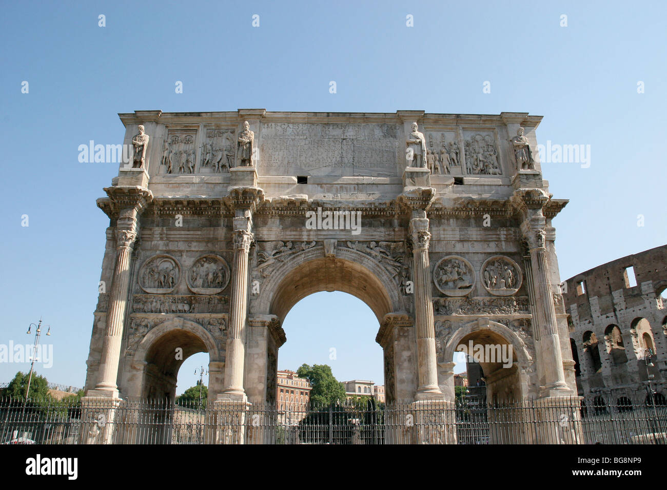 Arch of Constantine. Rome Stock Photo - Alamy