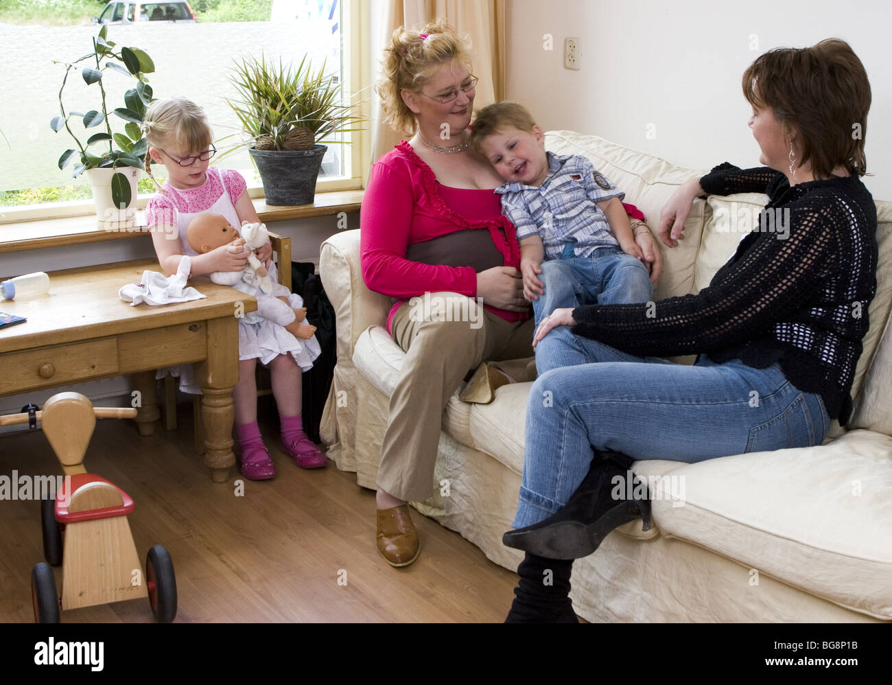 Social Worker With Children And Families