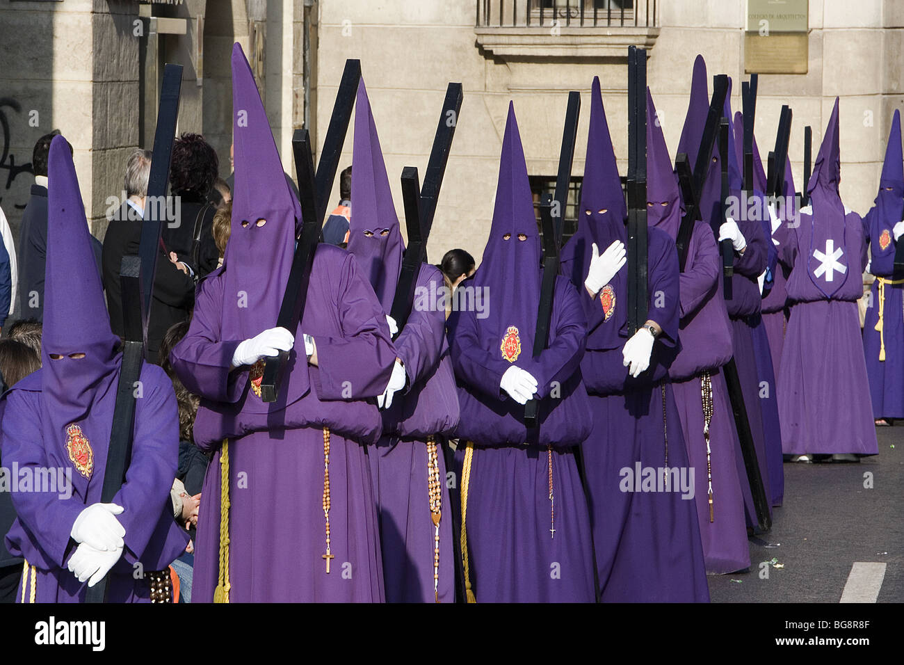 Easter. Holly Friday parade. Murcia. Spain Stock Photo - Alamy
