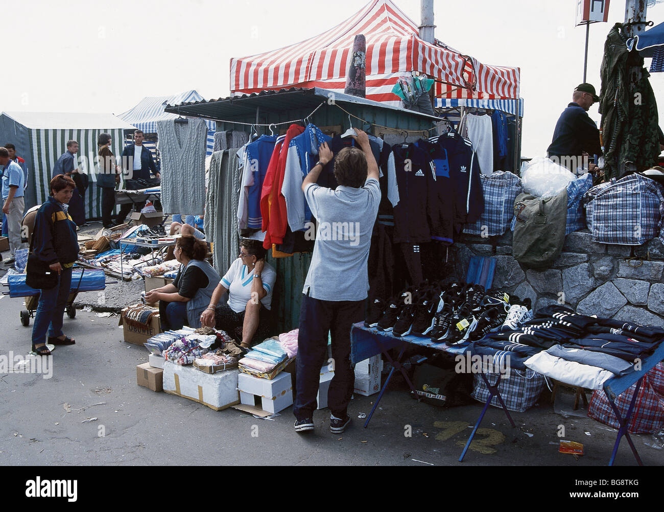 Outdoor market called Anniversary Stadium, considered the largest ...