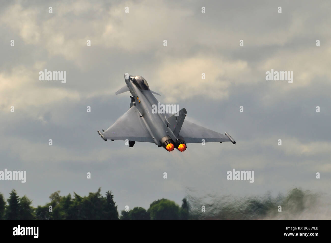 RAF Eurofighter Typhoon Aircraft at RIAT 2009 Stock Photo - Alamy