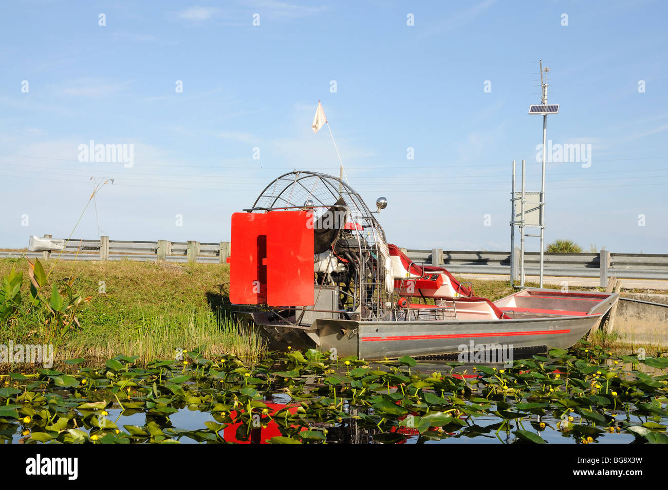 Airboat in Everglades National Park, Florida USA Stock Photo - Alamy