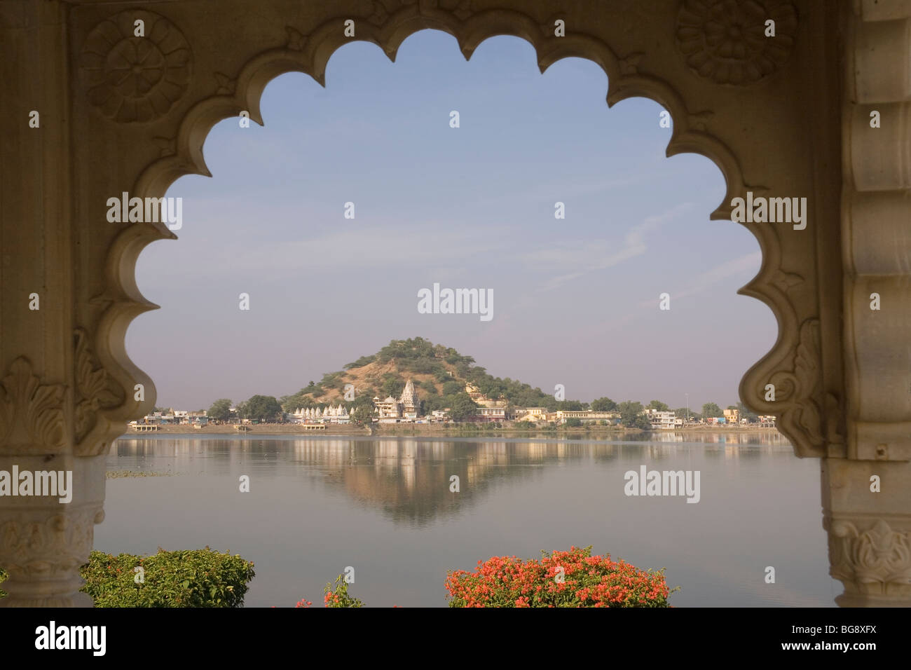 India Rajasthan Dungarpur from lake temple Stock Photo - Alamy