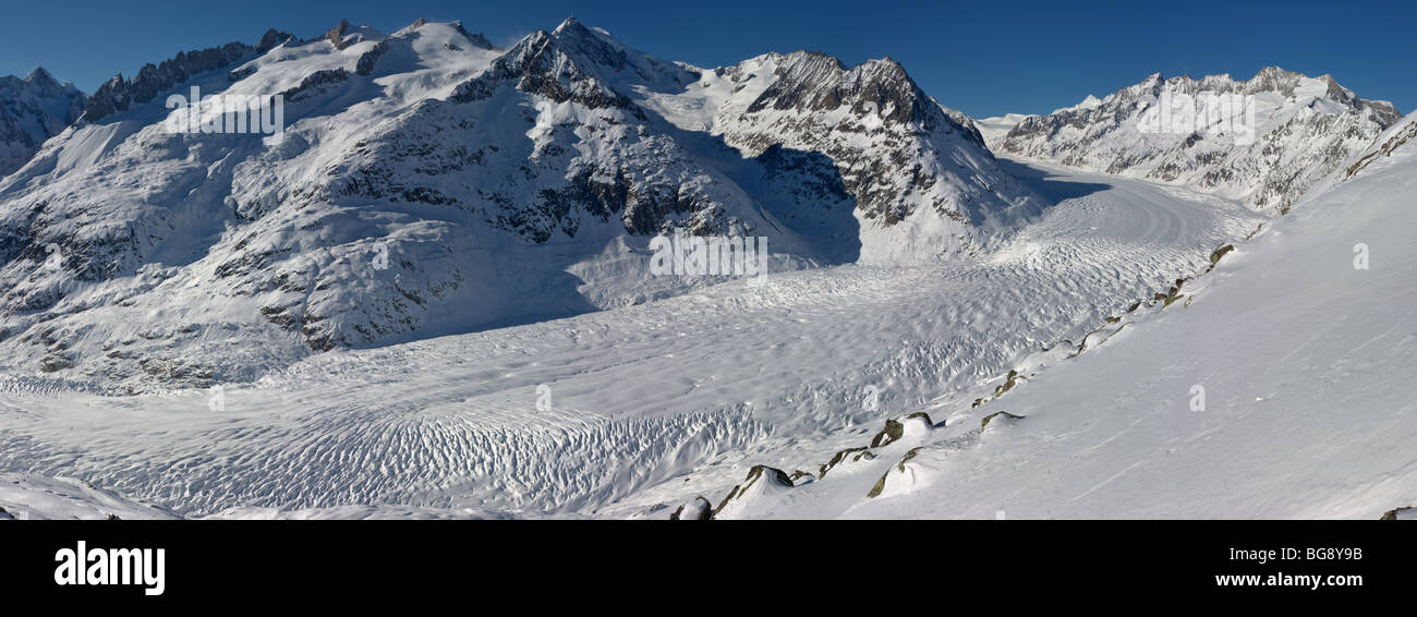 Moosfluh hi-res stock photography and images - Alamy